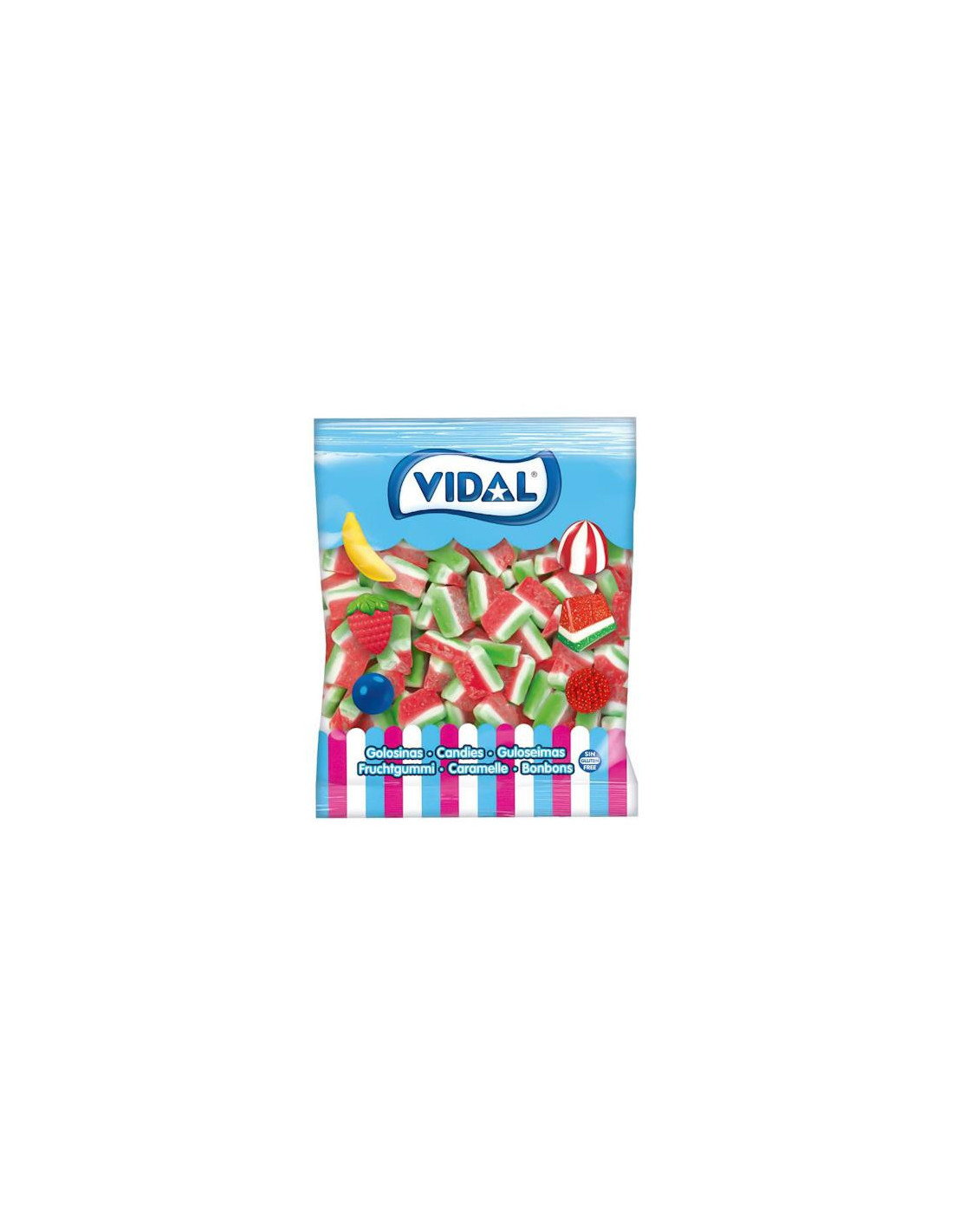 GOMAS VIDAL TAJADAS SANDIA B.250UND