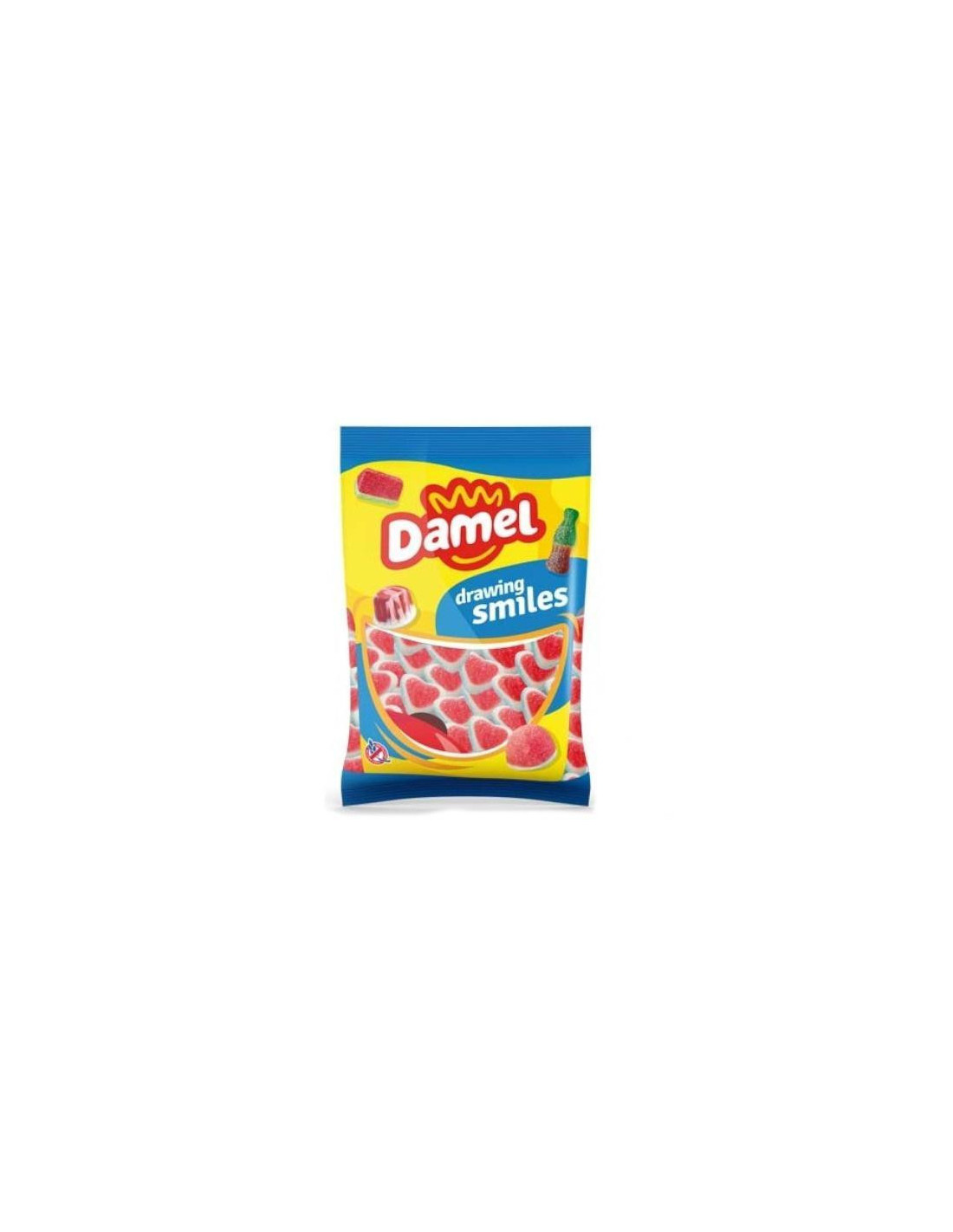 GOMAS DAMEL CORAZON DOBLE AZUCAR B.250UN