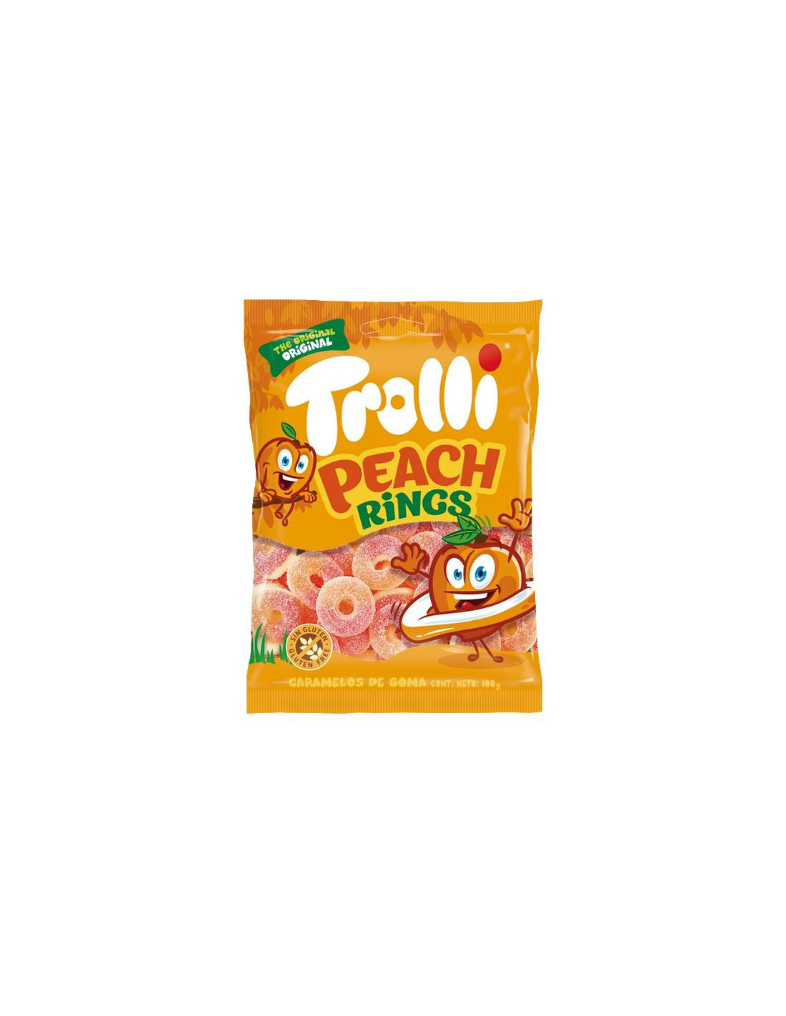 GOMAS TROLLI AROS MELOCOTON KG