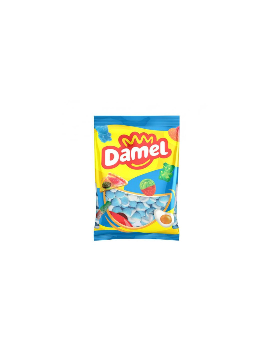 GOMAS DAMEL BESOS AZULES AZUCAR B.1KG